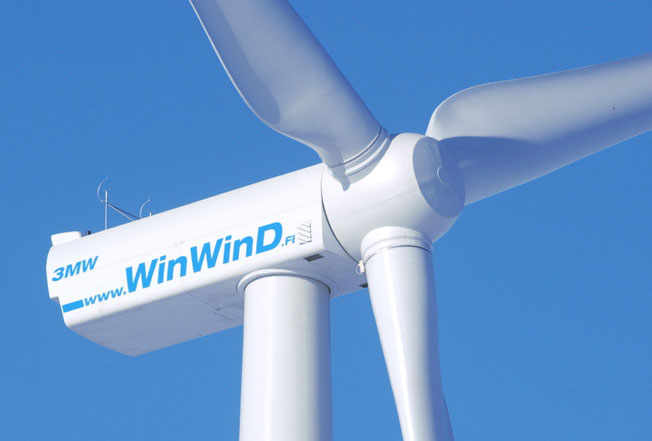 Masdar invests euro120 million in European wind turbine manufacturer.