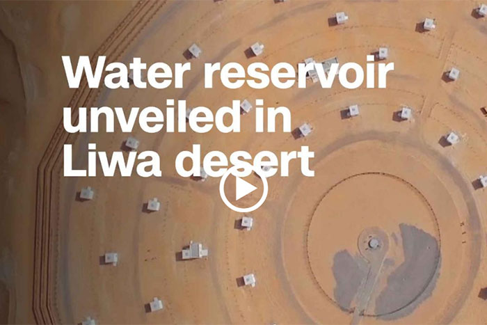 Worlds Largest Desalinated Water Reservoir Unveiled In The Desert